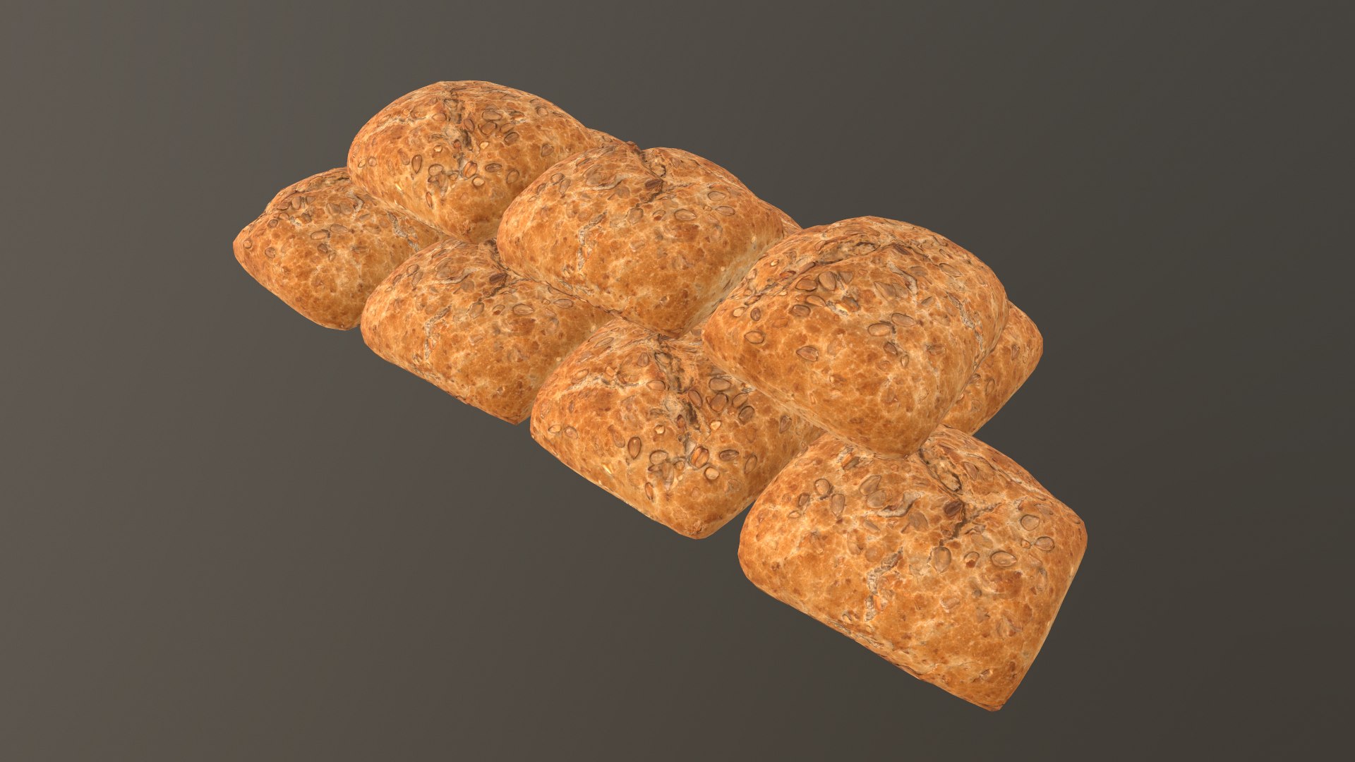 3D Bread Roll AR VR PBR Lowpoly With Game Ready 3d Model - TurboSquid ...