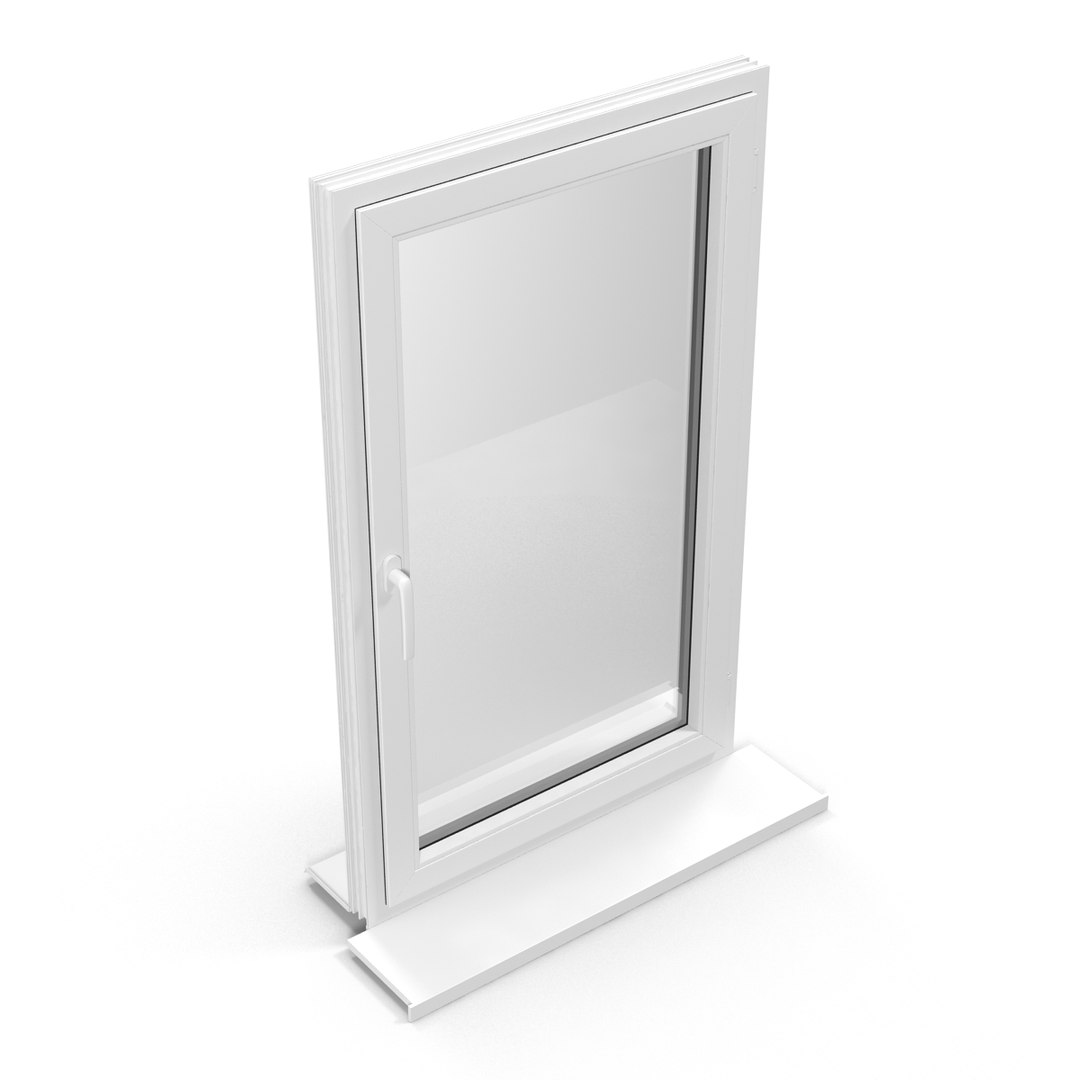 3d model plastic window