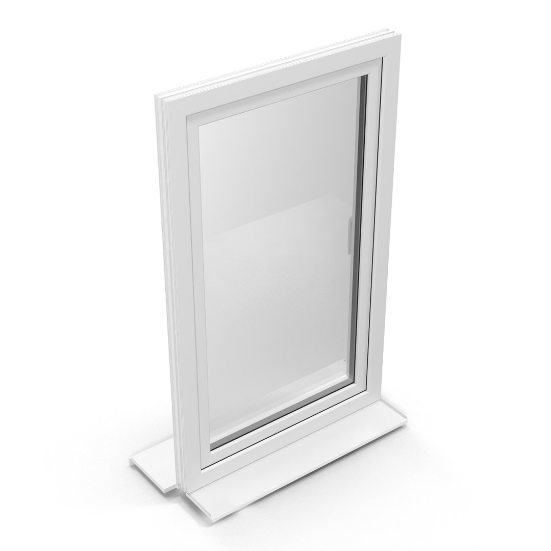 3d model plastic window