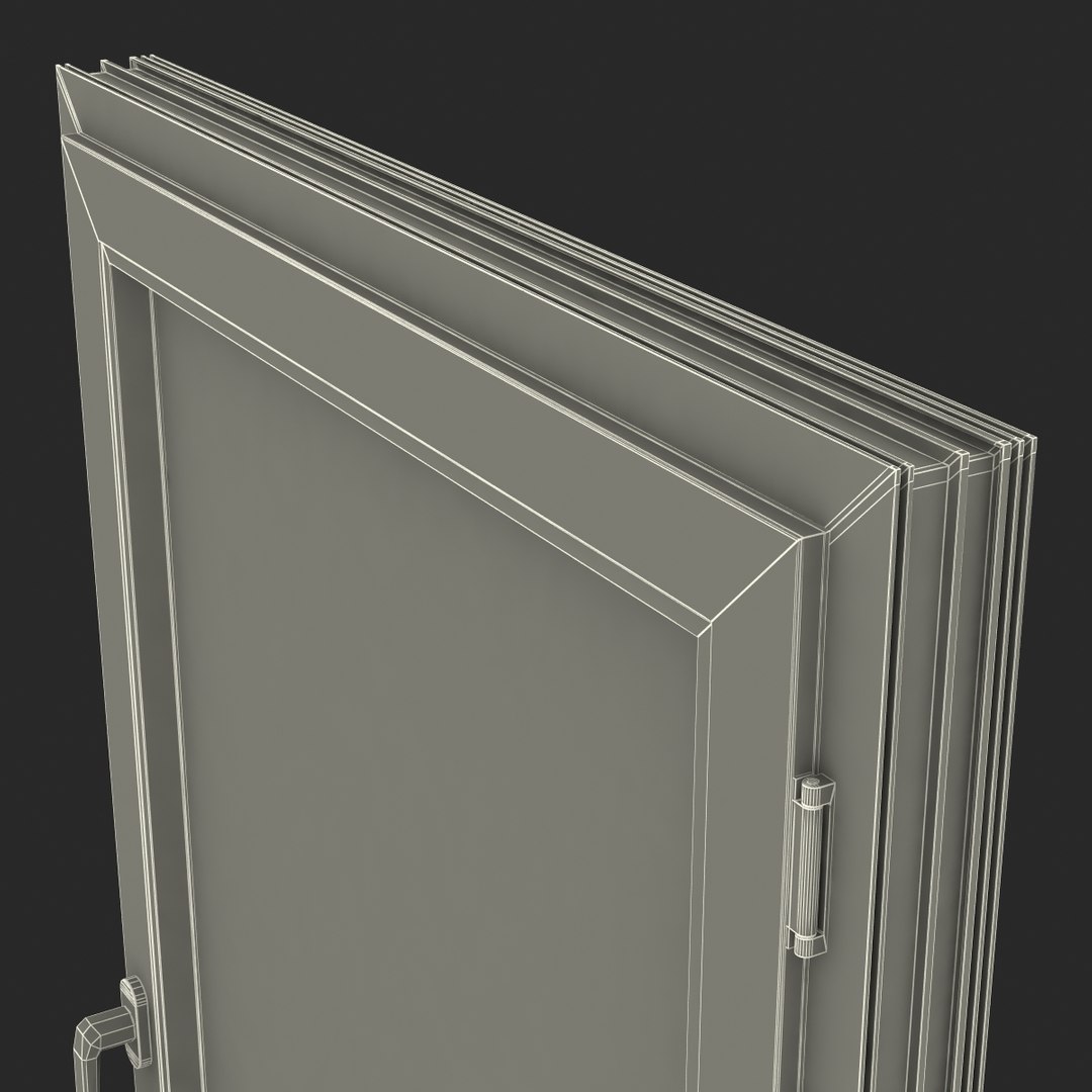 3d model plastic window