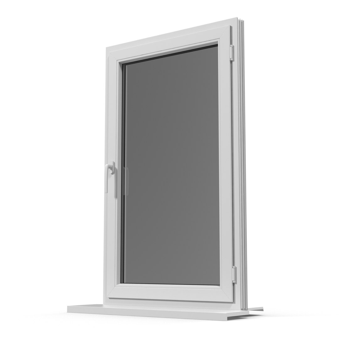 3d model plastic window