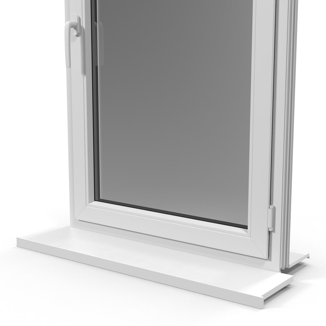 3d model plastic window