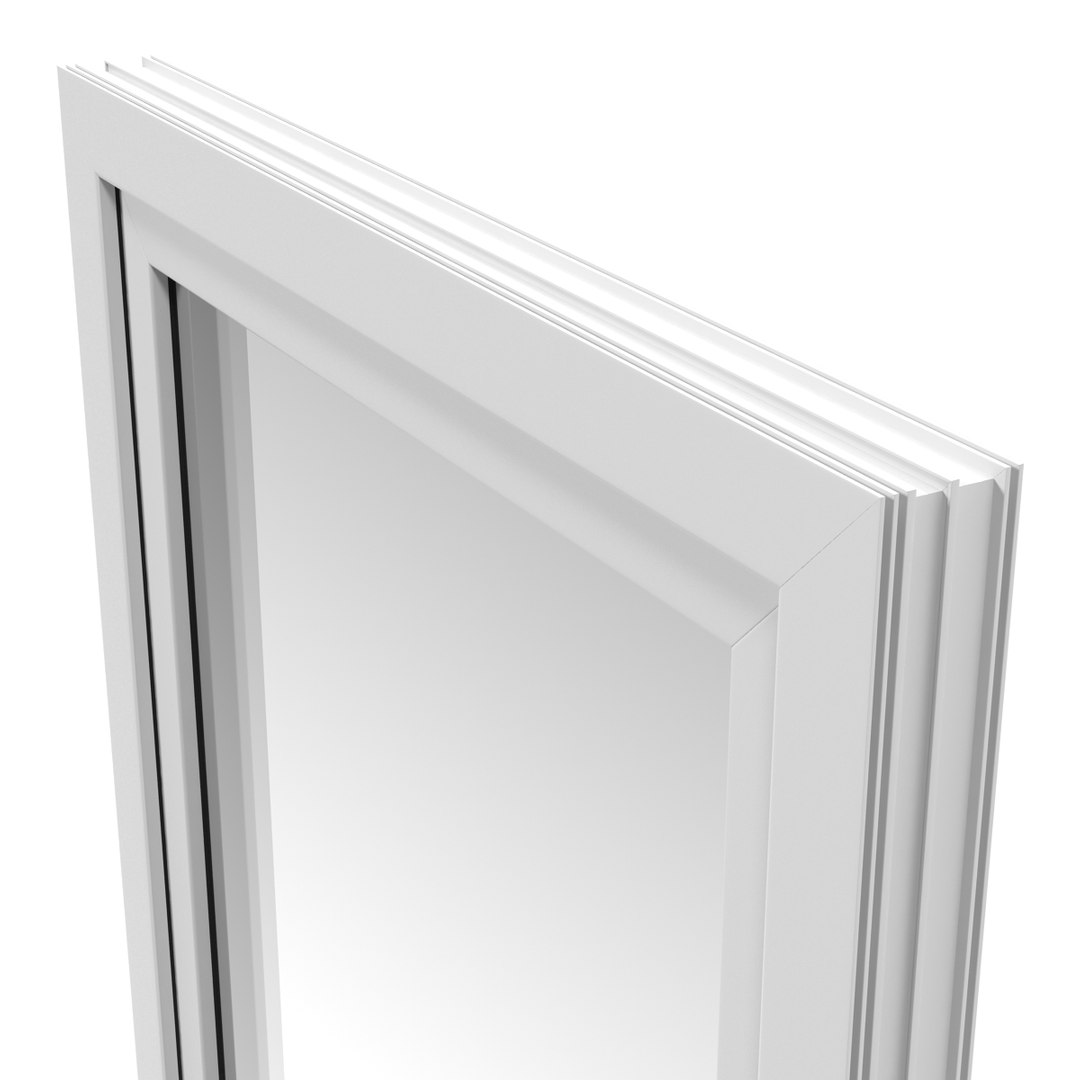 3d model plastic window