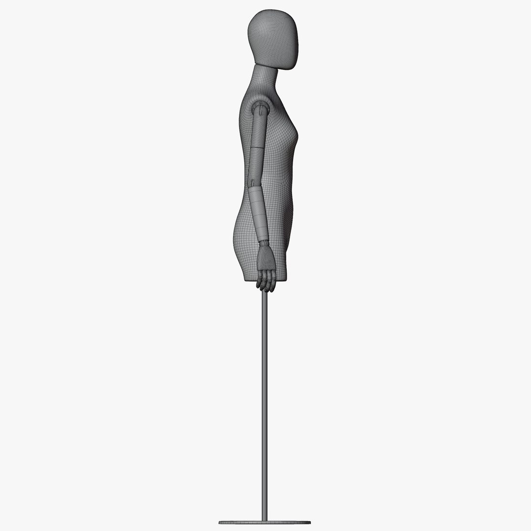 3D Sewing Female Mannequin 04 model - TurboSquid 2078709