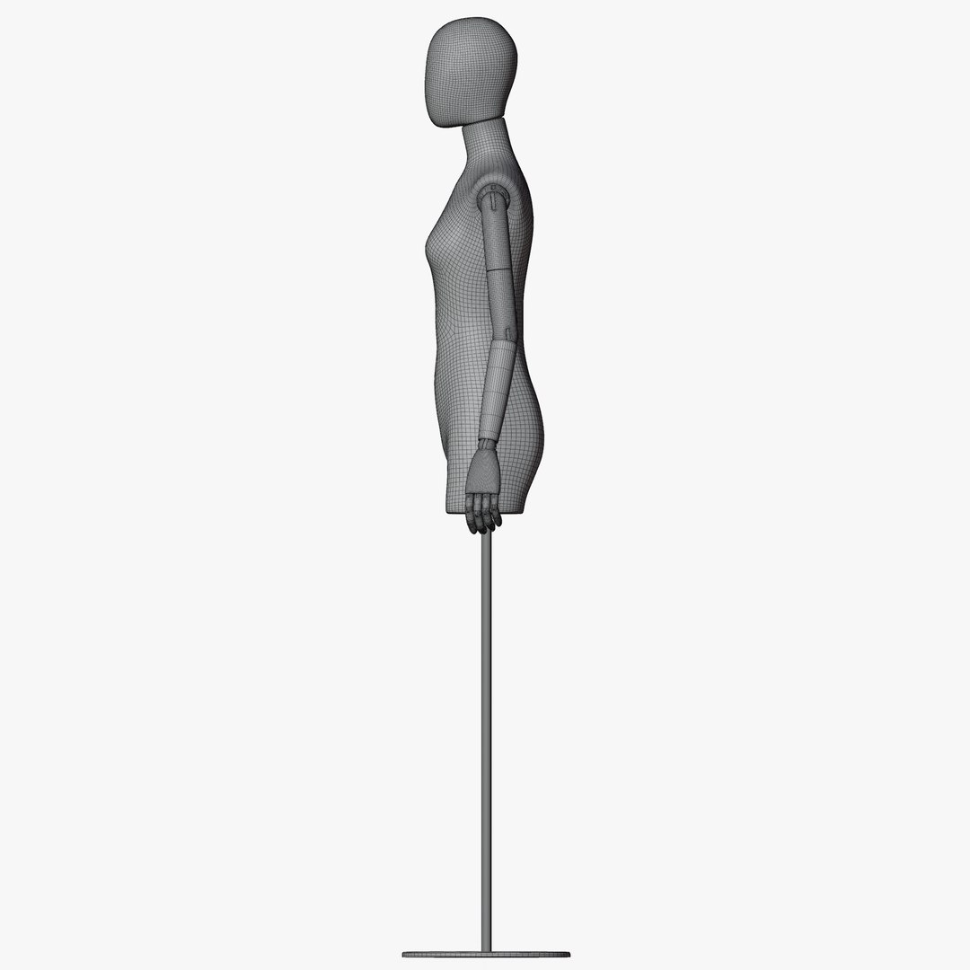 3D Sewing Female Mannequin 04 model - TurboSquid 2078709