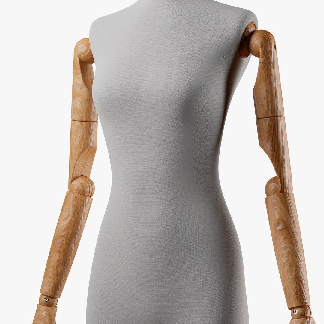 3D Sewing Female Mannequin 04 model - TurboSquid 2078709
