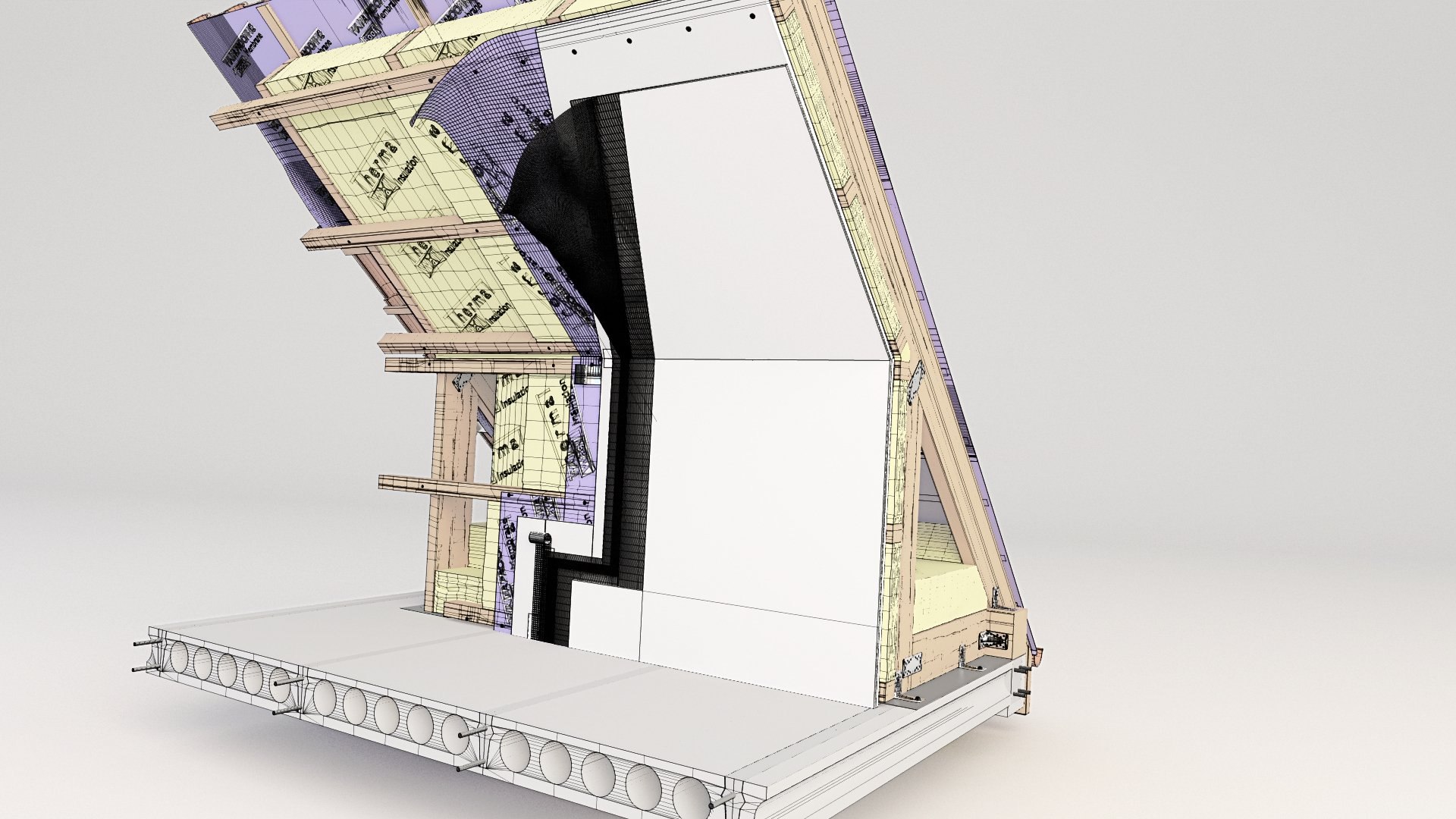 3D Model Thermal Insulation Plastering Mortar - TurboSquid 1529195