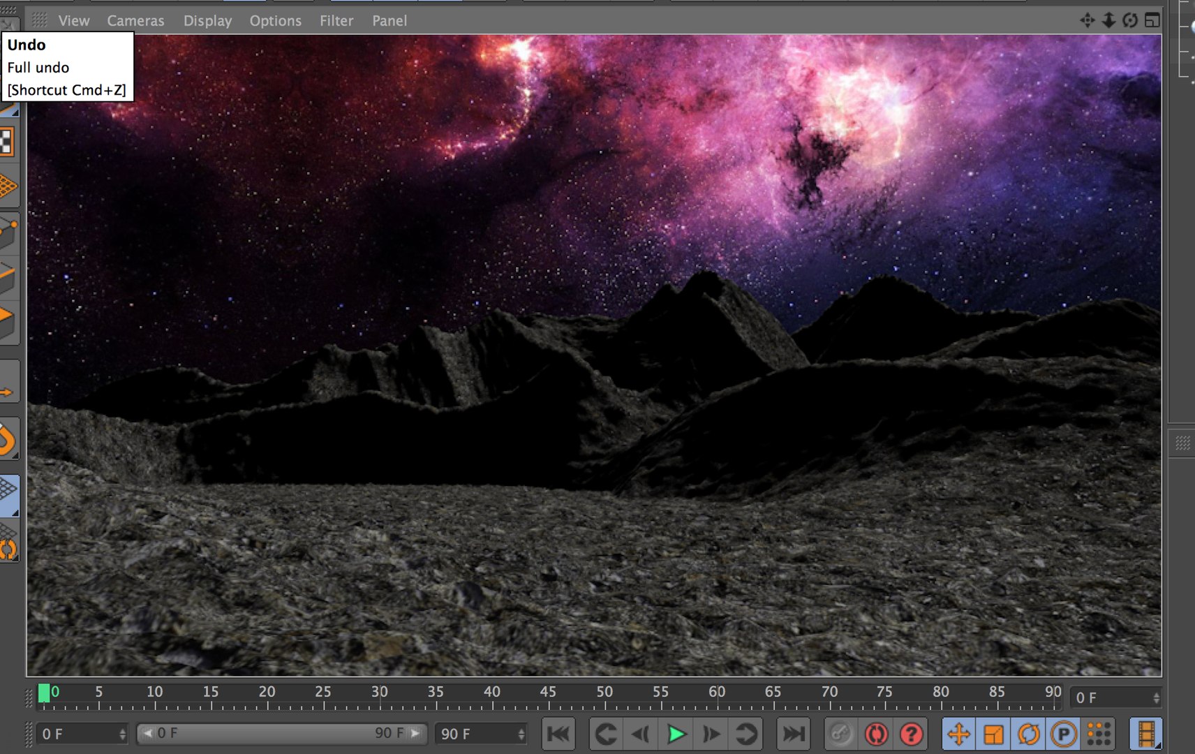 Dark Planet Surface 3d 3ds