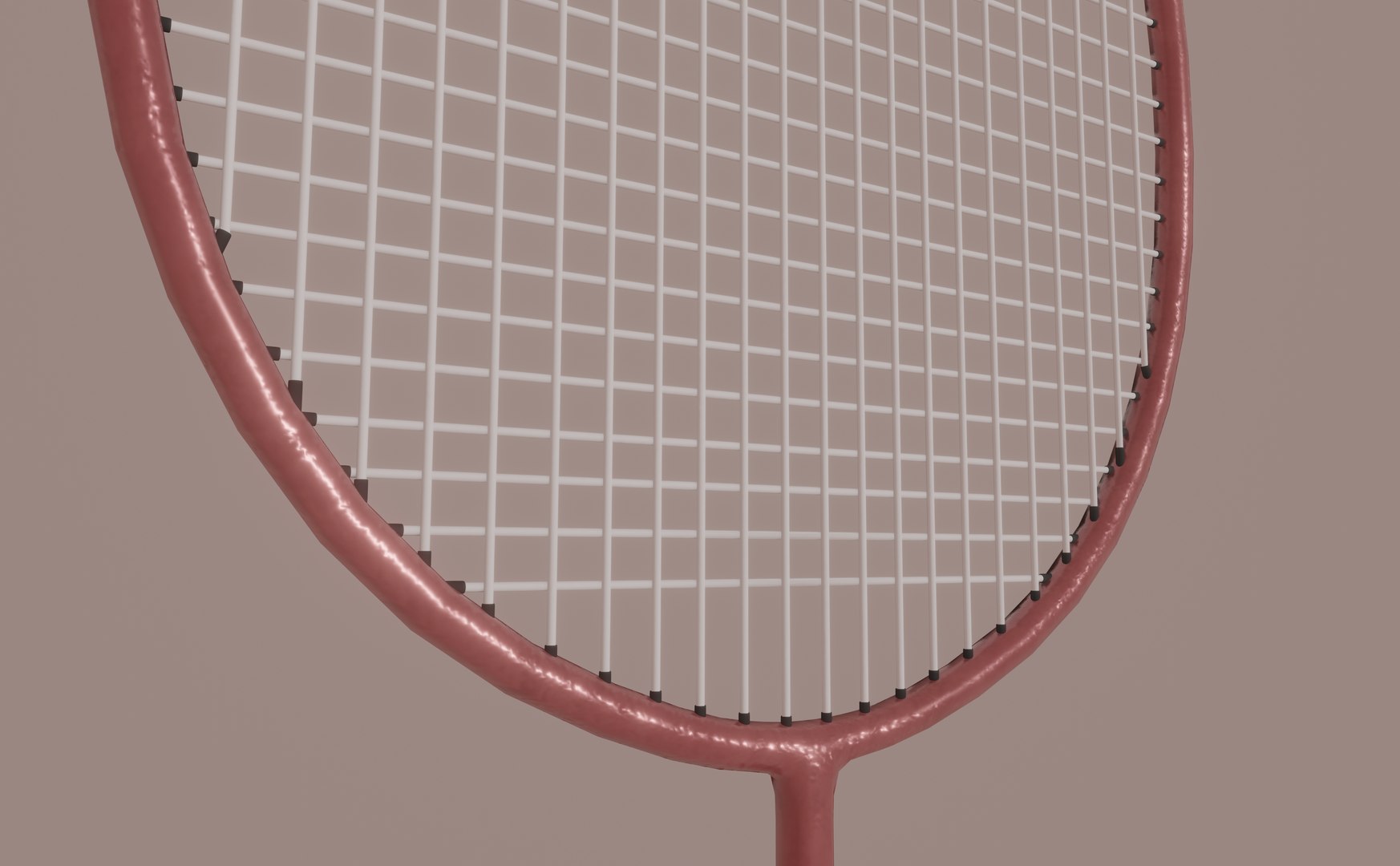 Badminton racket 3D model - TurboSquid 1611143