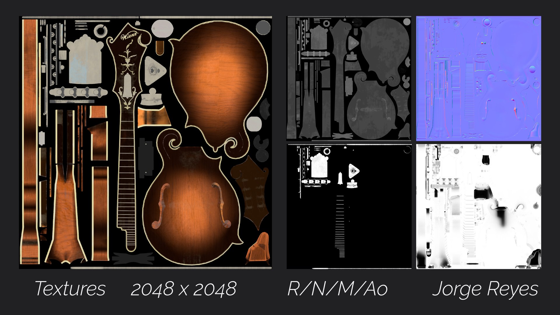 3D Floyd Lloar Mandoline Model - TurboSquid 1829716
