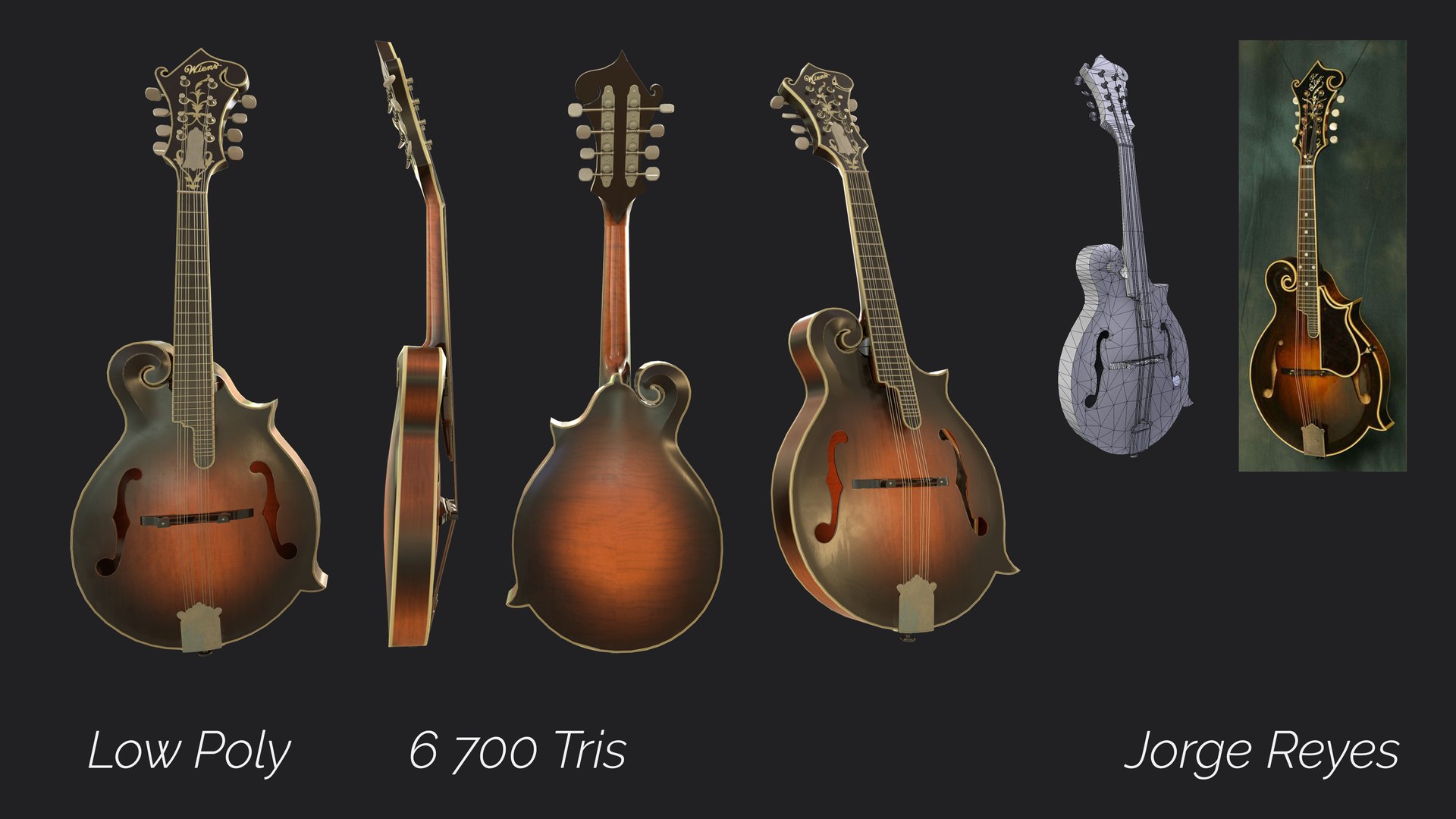 3D Floyd Lloar Mandoline Model - TurboSquid 1829716