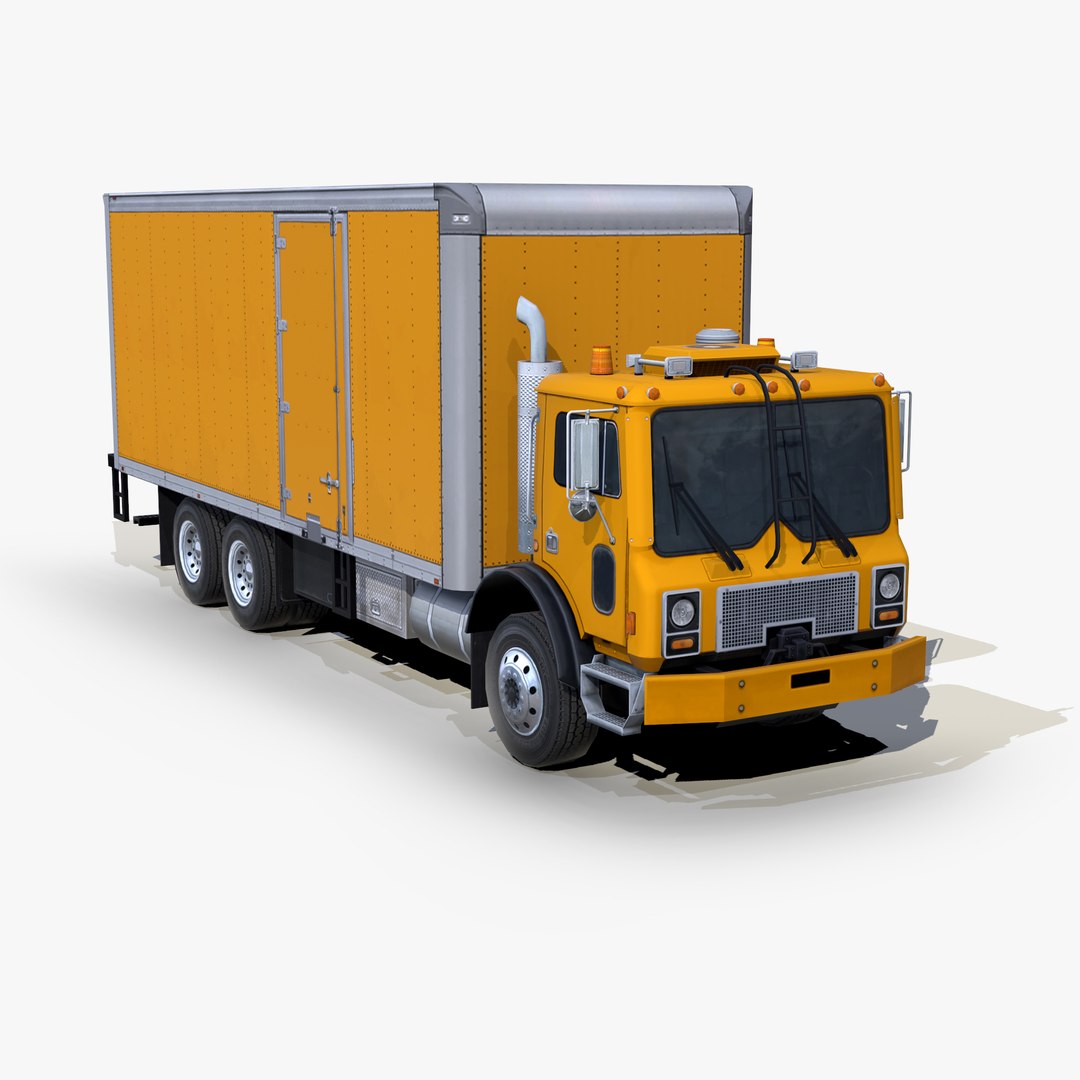 Box Truck 3D - TurboSquid 2428281