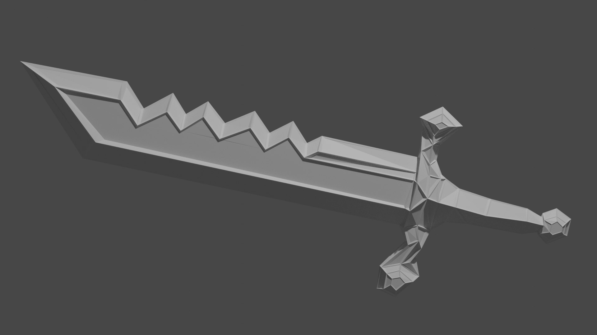 Sword Handdrawn 3D - TurboSquid 1425624