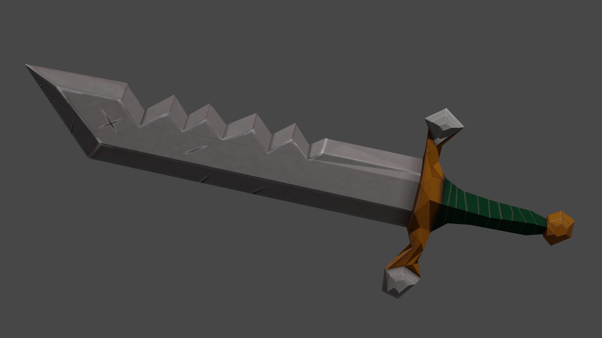 Sword Handdrawn 3D - TurboSquid 1425624