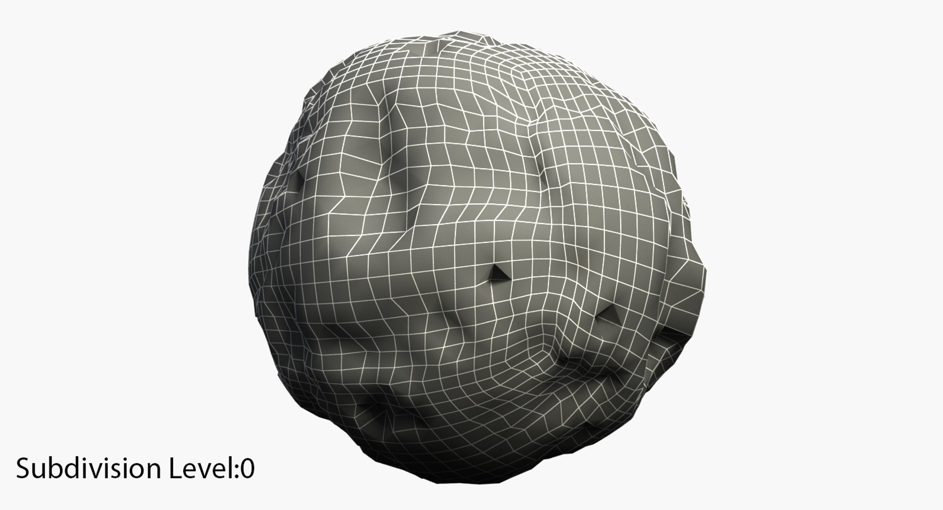 3d Model Of Asteroid Comet Meteor