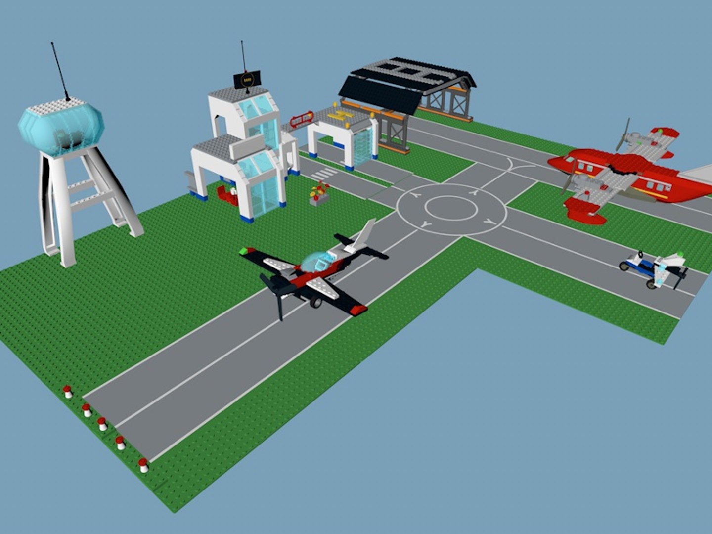 Lego Airport Dxf