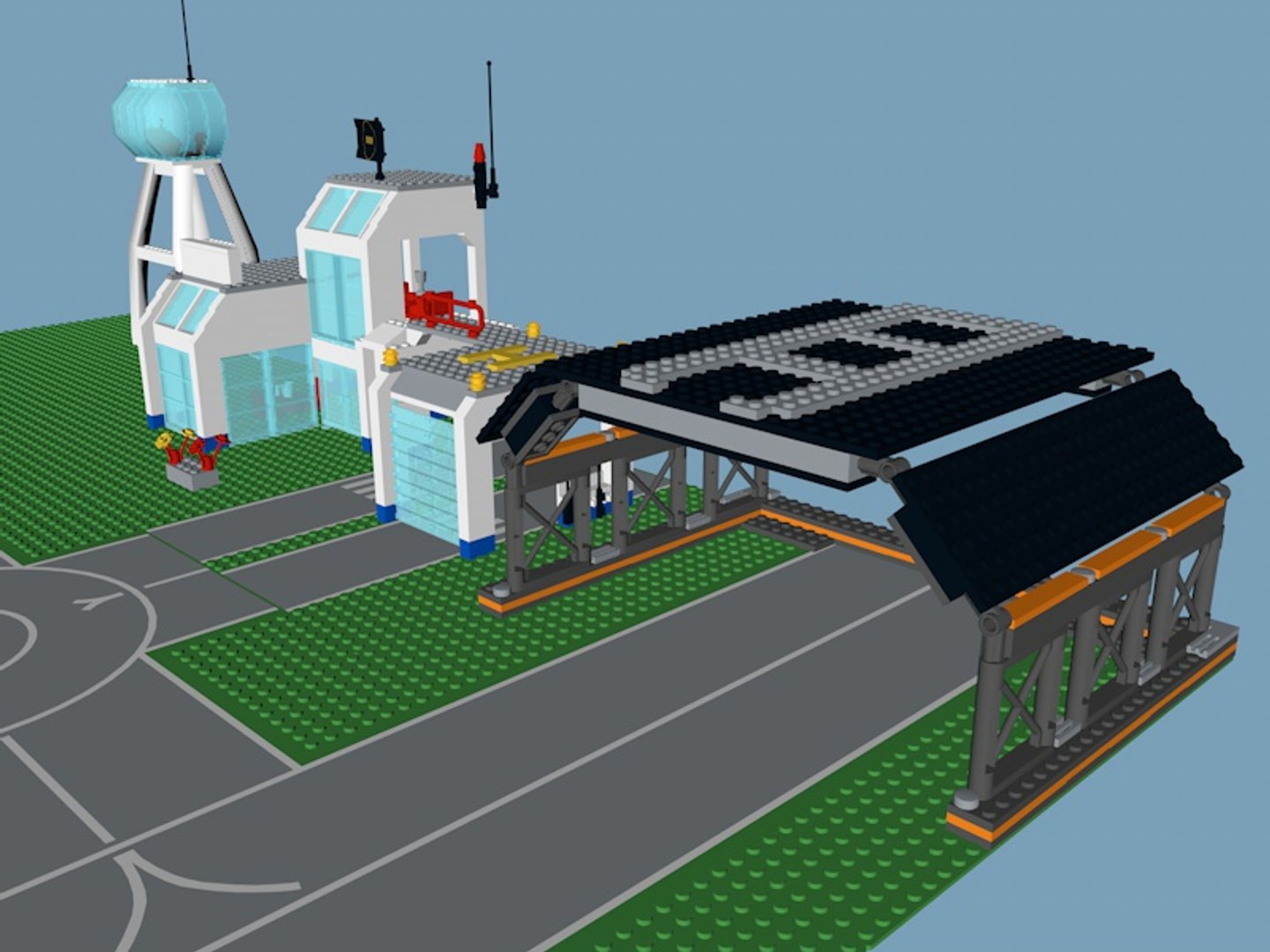 Lego Airport Dxf