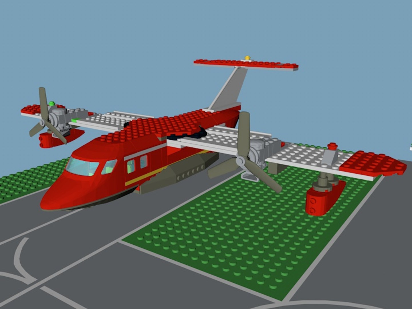 Lego Airport Dxf
