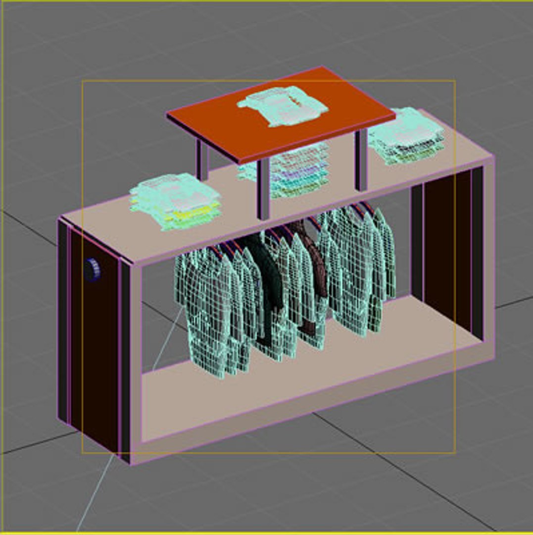 3d Display Rack Cabinet