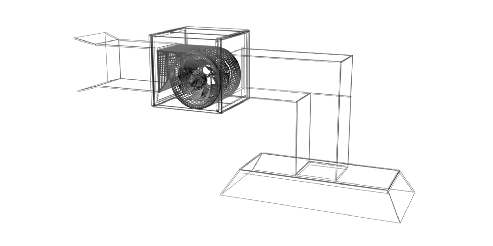 Kitchen Exhaust Fan 3D Model - TurboSquid 1269530
