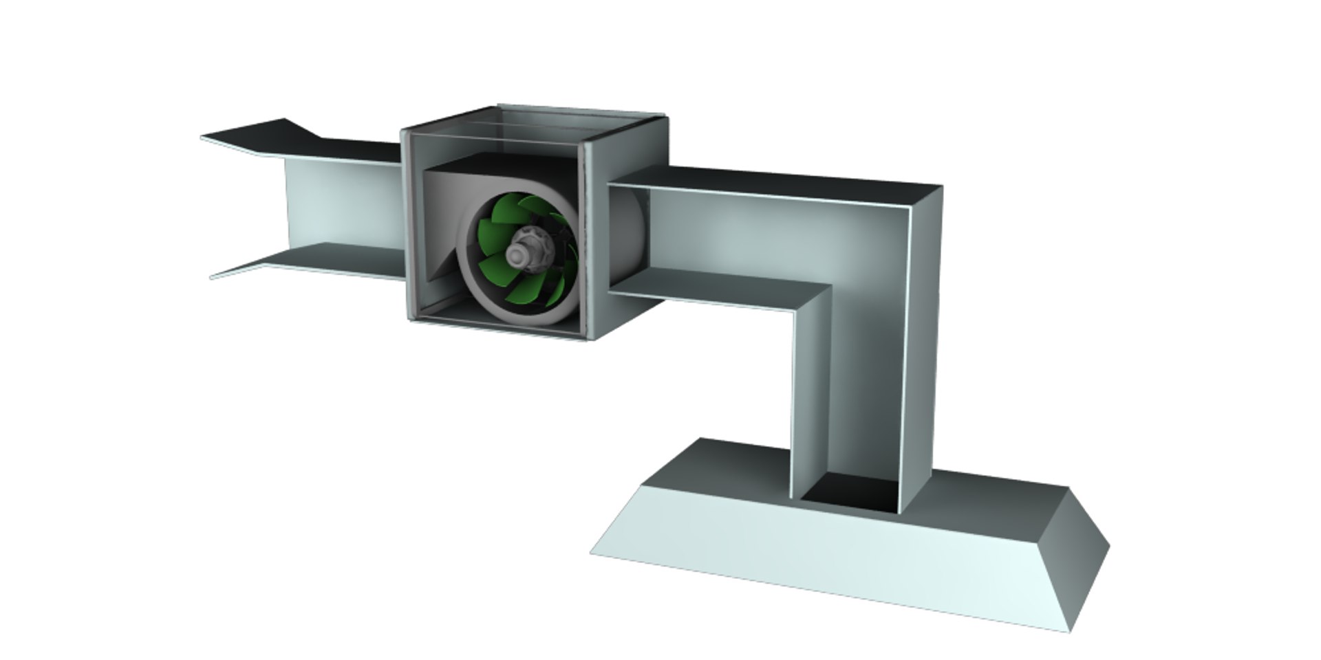 Kitchen Exhaust Fan 3D Model - TurboSquid 1269530