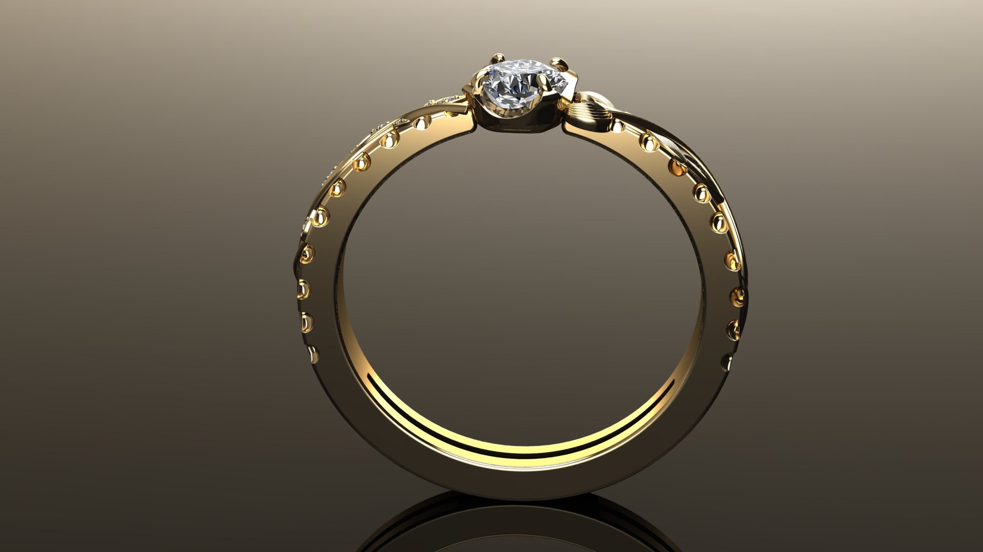 Triple Octagon Ring 3D Model - TurboSquid 2049844