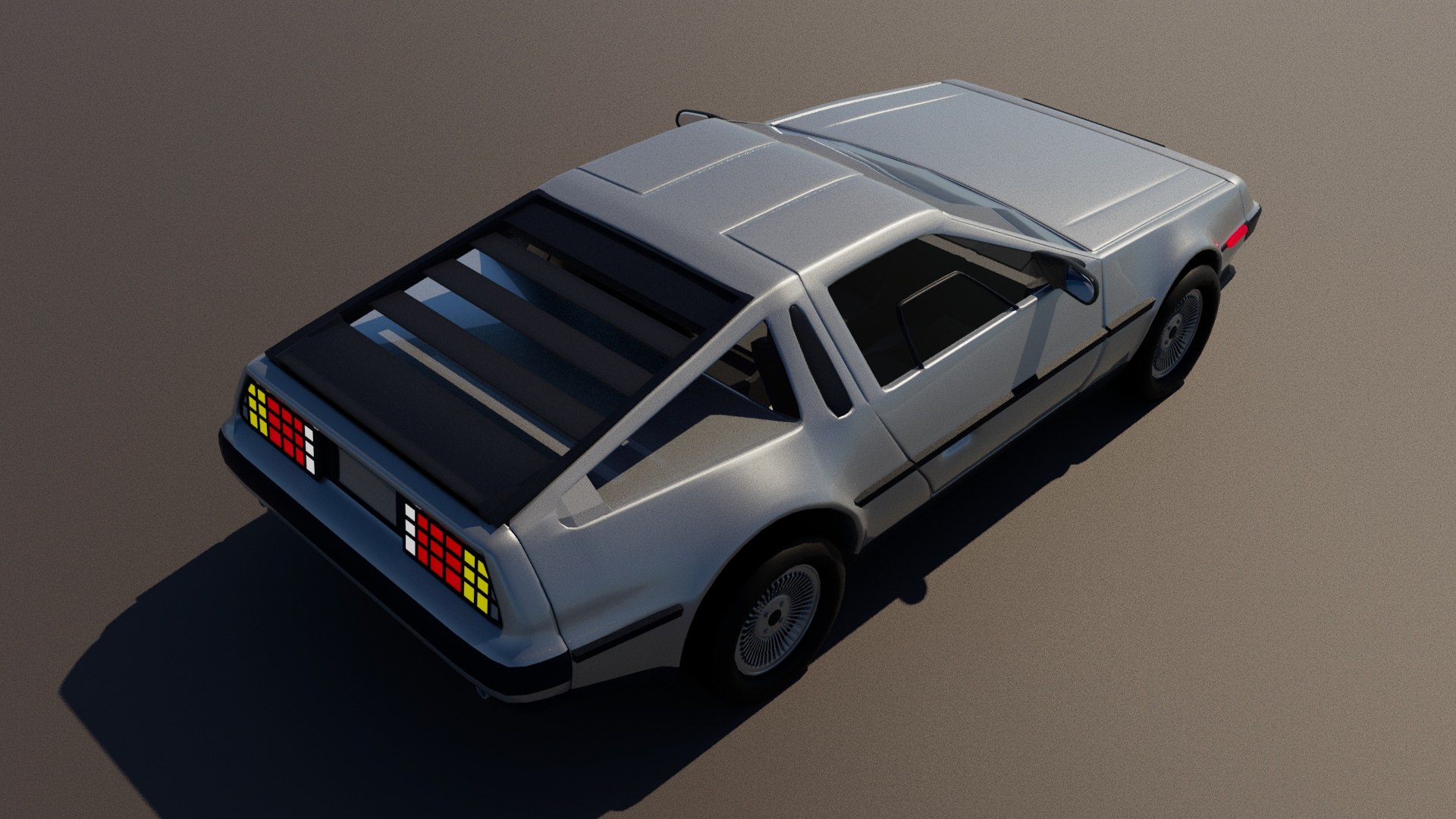 DeLorean DMC-12 3D Model - TurboSquid 2246647