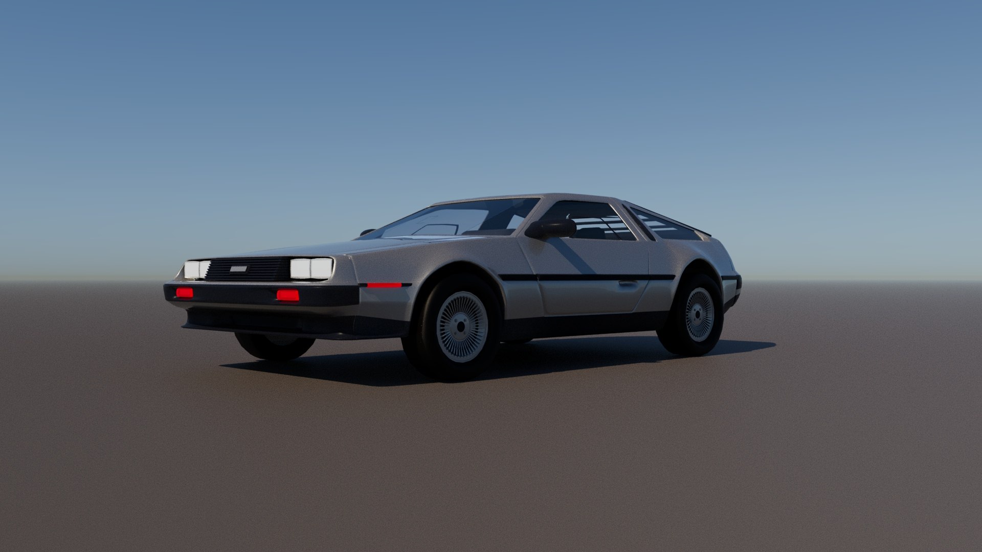 DeLorean DMC-12 3D Model - TurboSquid 2246647
