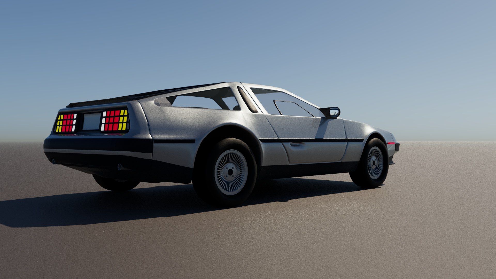 DeLorean DMC-12 3D Model - TurboSquid 2246647