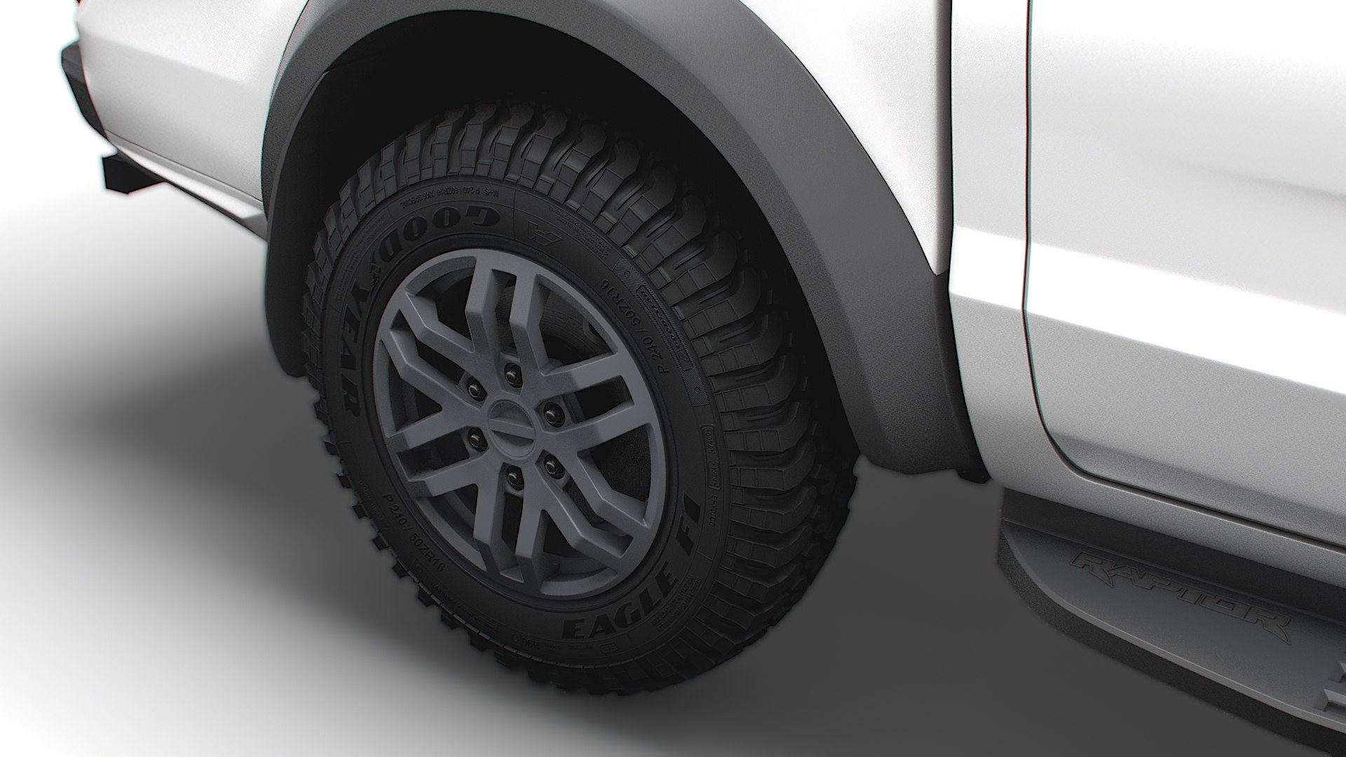 Ranger raptor 2021 3D model - TurboSquid 1688077