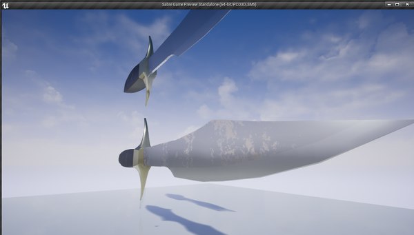 Sabre pbr unity unreal 3D model - TurboSquid 1221339