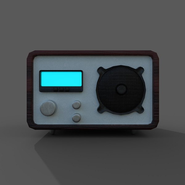 3D radio model - TurboSquid 1222043