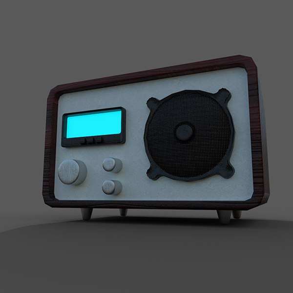 3D radio model - TurboSquid 1222043