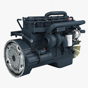 Diesel Engine 3D Models for Download | TurboSquid