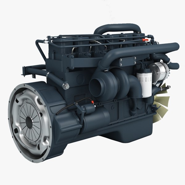 Diesel Engine 3D Models for Download | TurboSquid