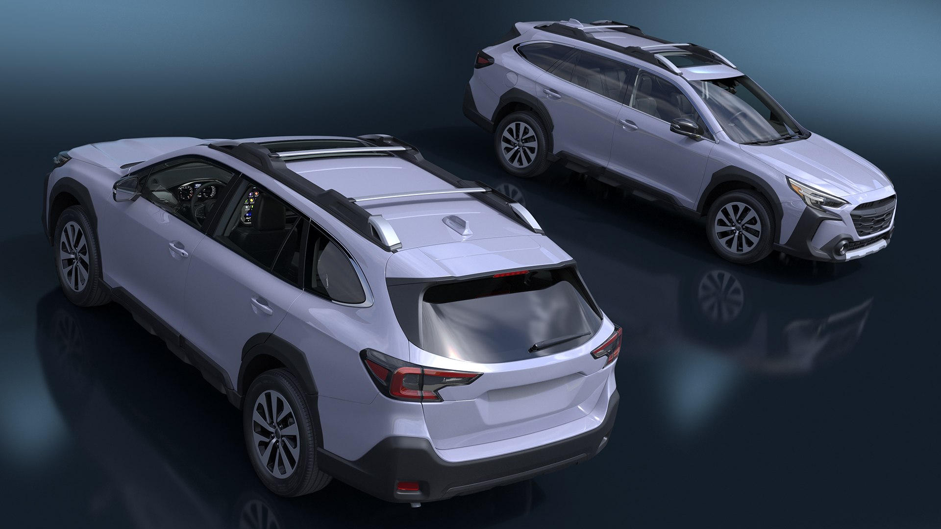 Modern City Crossover Silver Simplified 3D Model - TurboSquid 2357721