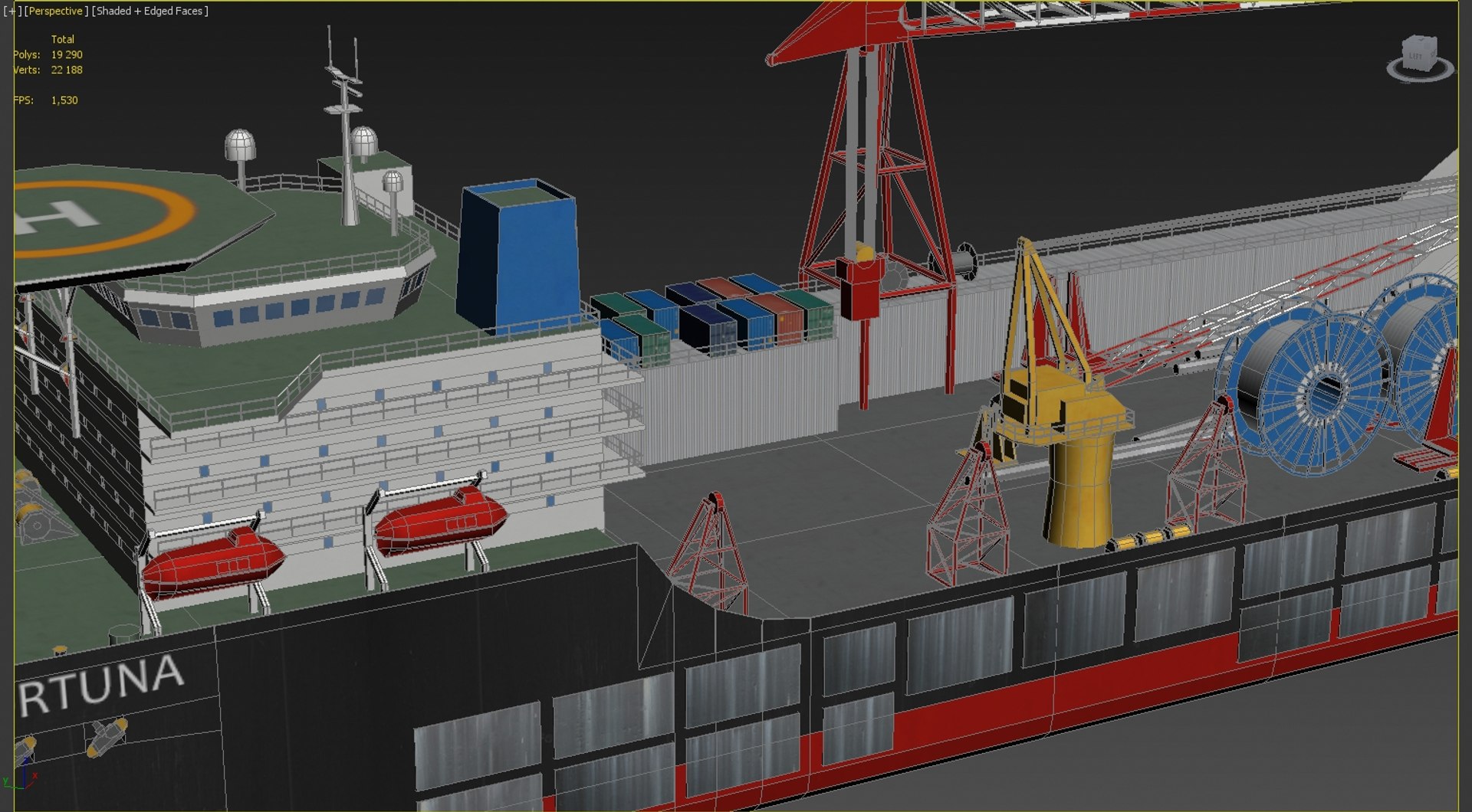 Max Vessel Fortune Ship