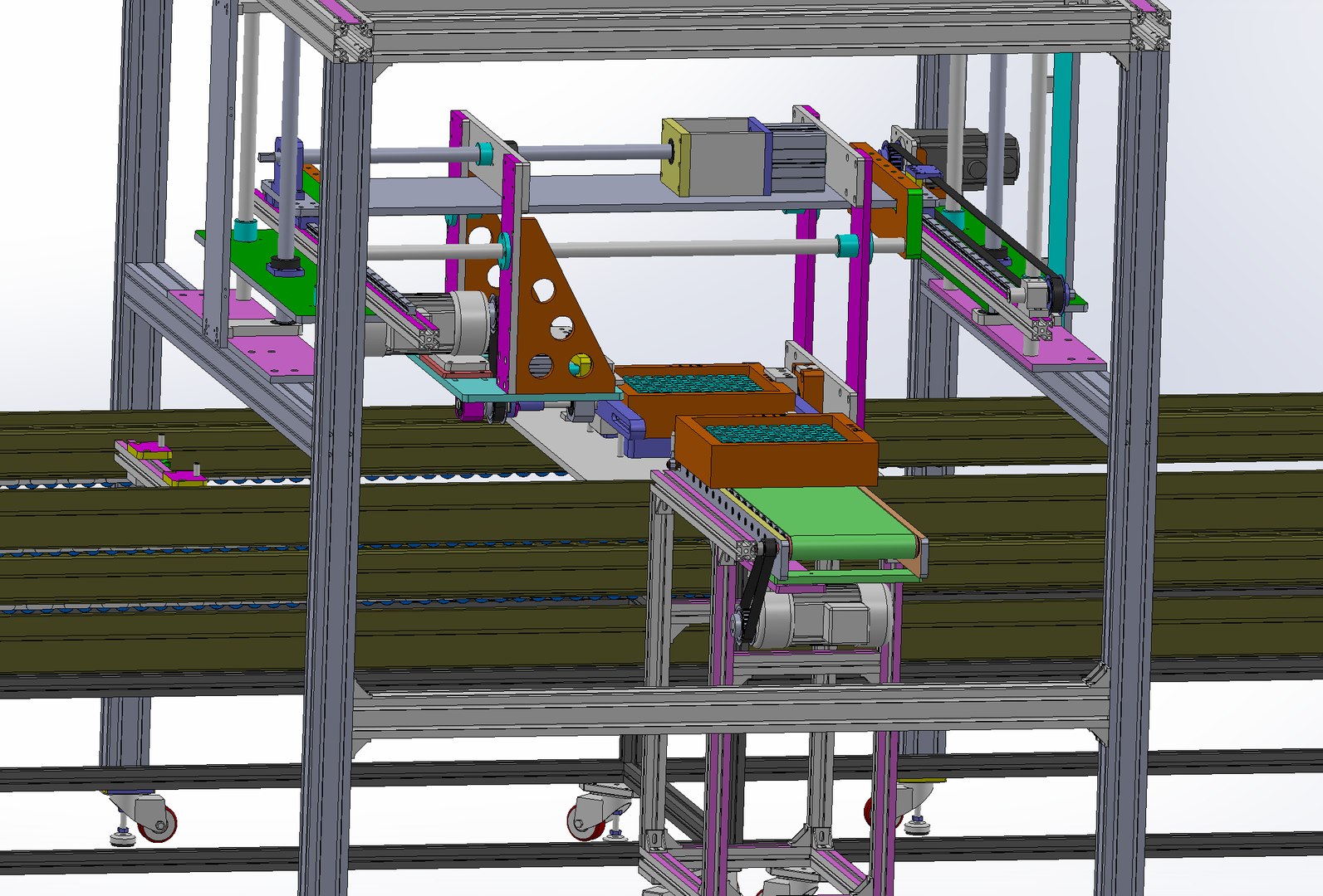 3D Automatic Production Line For Battery Pack Electrode Welding ...