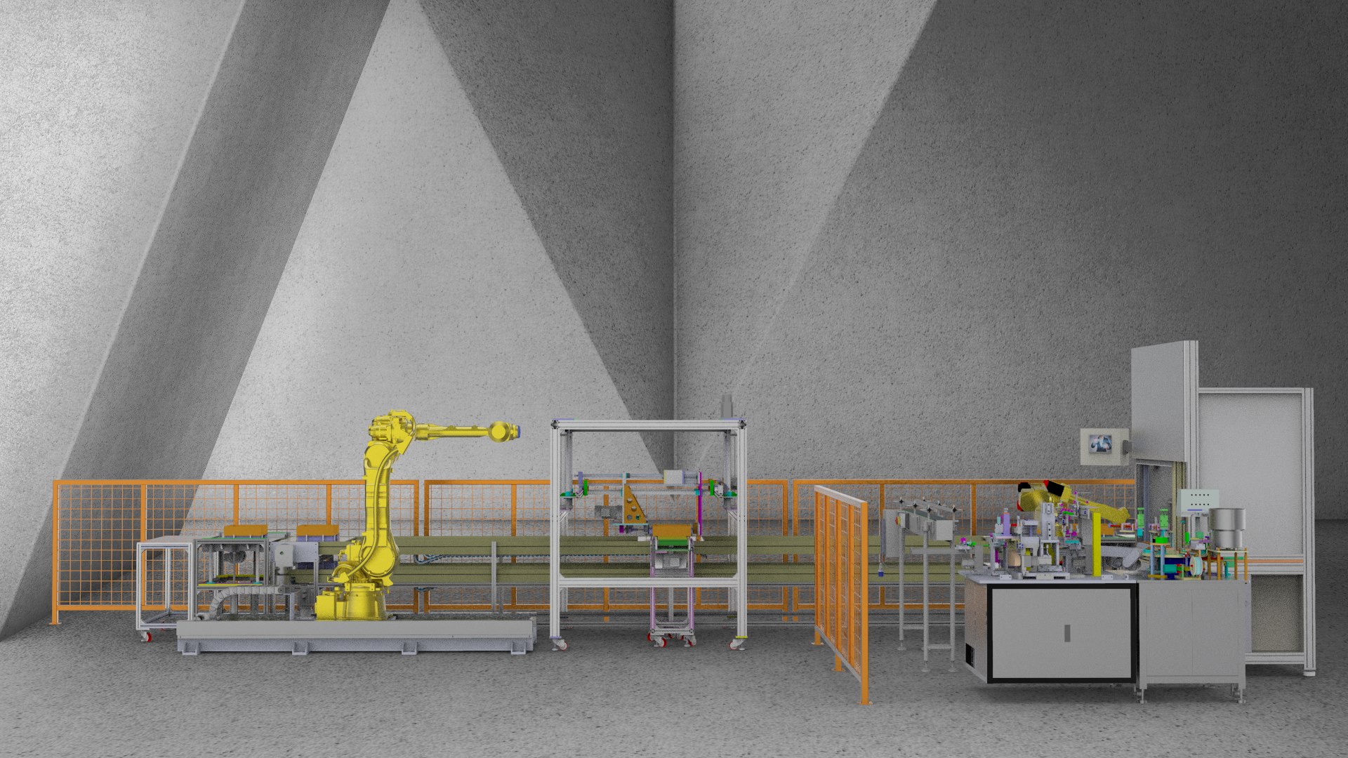 3D Automatic Production Line For Battery Pack Electrode Welding ...