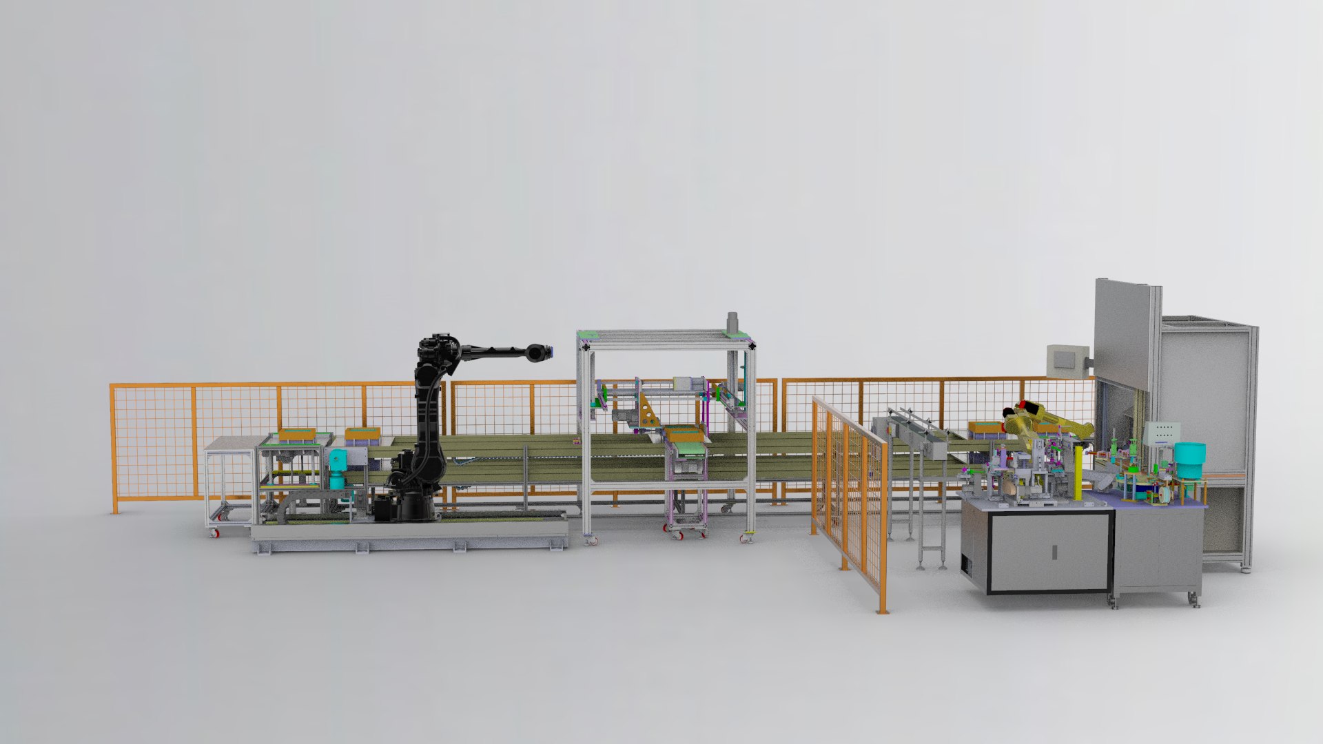 3D Automatic Production Line For Battery Pack Electrode Welding ...