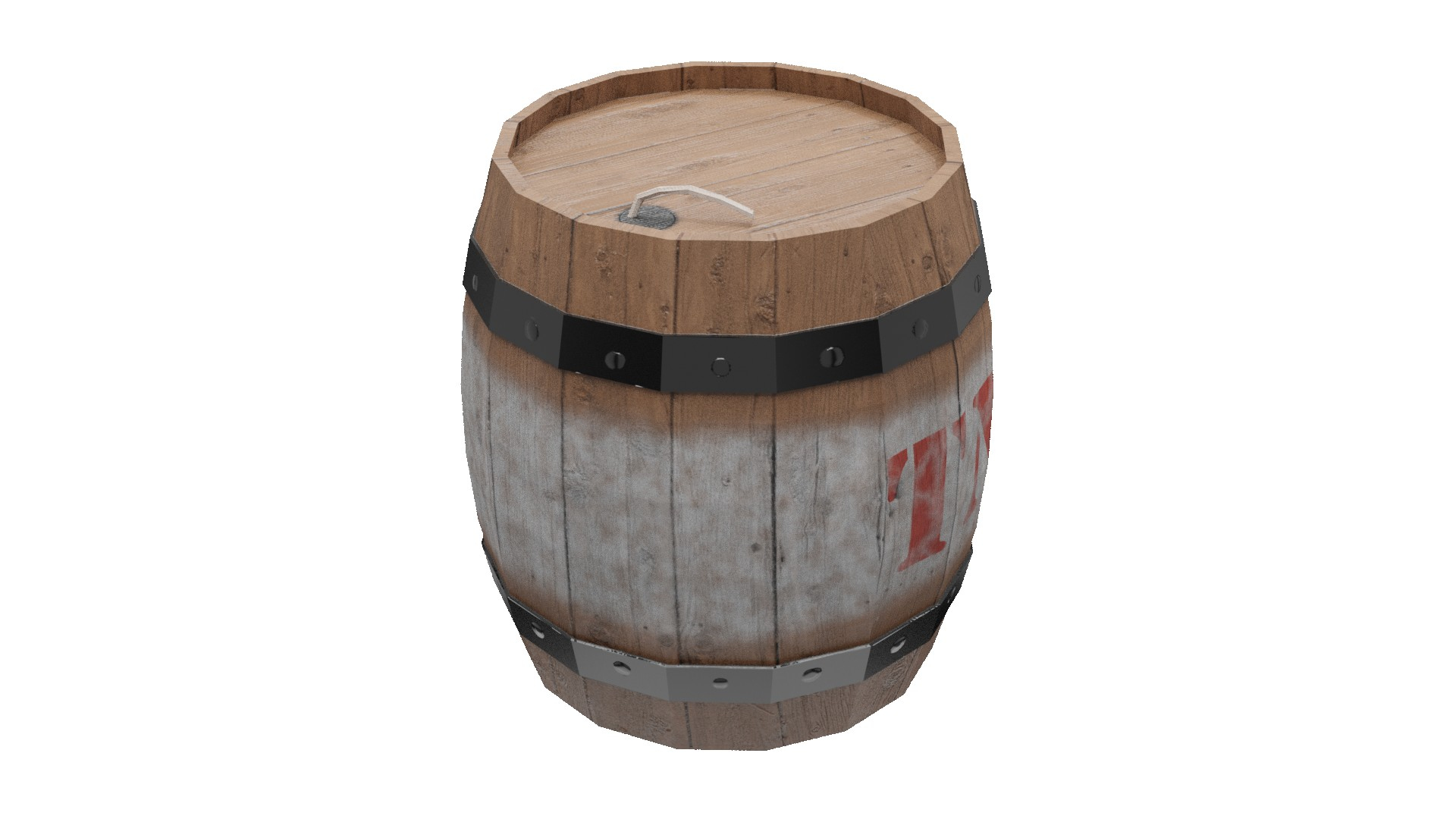 Tnt Barrel 3D Model - TurboSquid 1683284