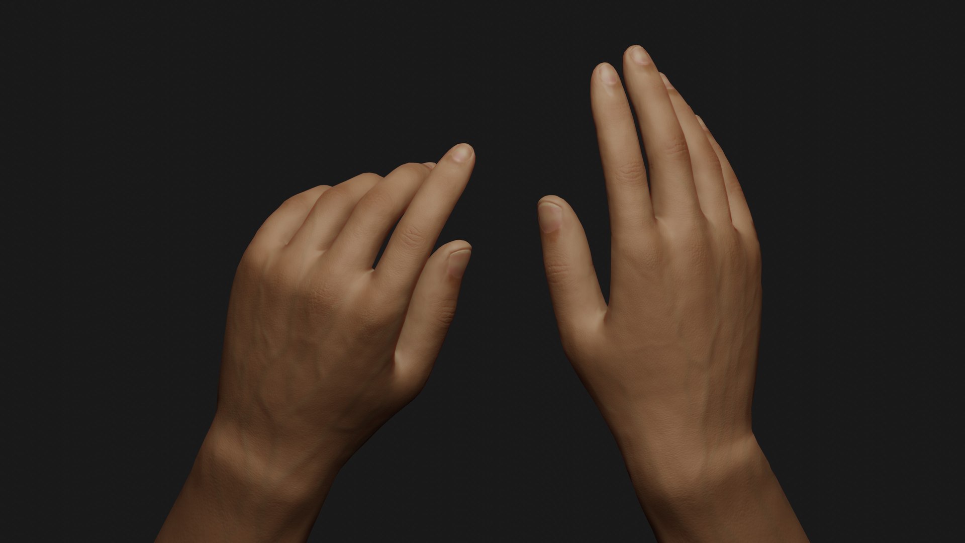 Male Hands Rigged 3D Model - TurboSquid 1749352
