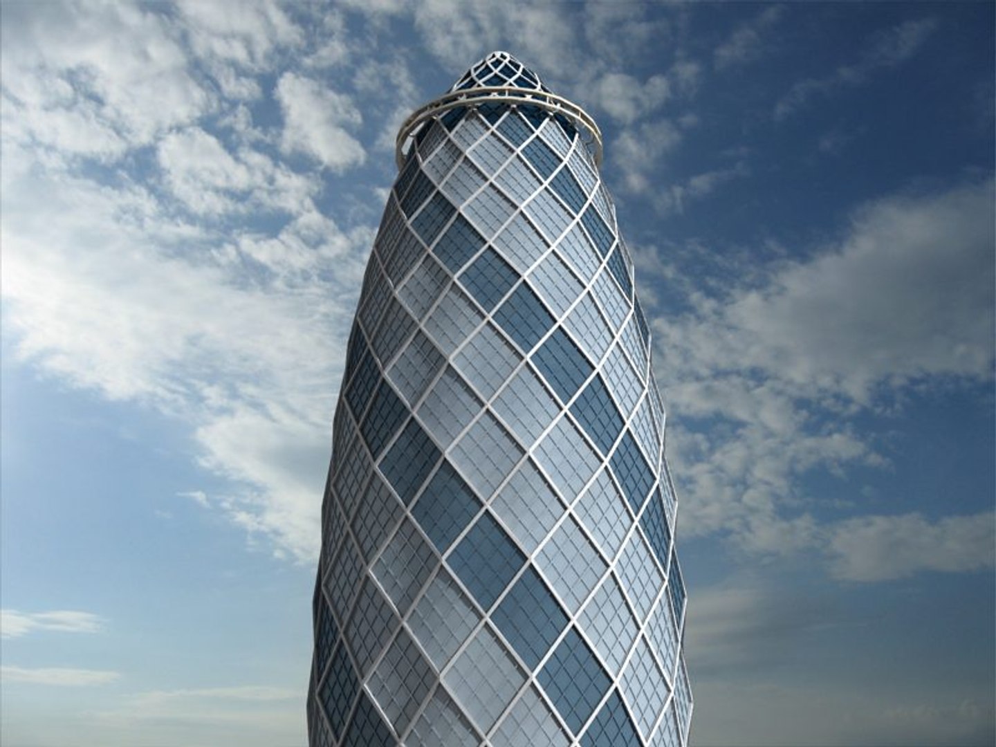 3d Model Gherkin Resolution