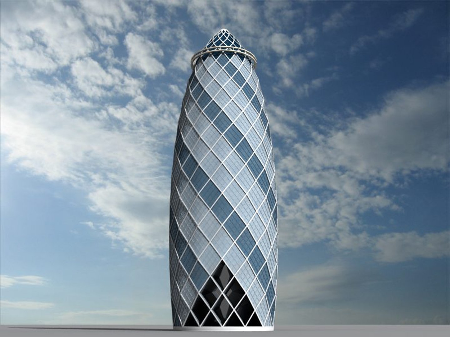 3d Model Gherkin Resolution