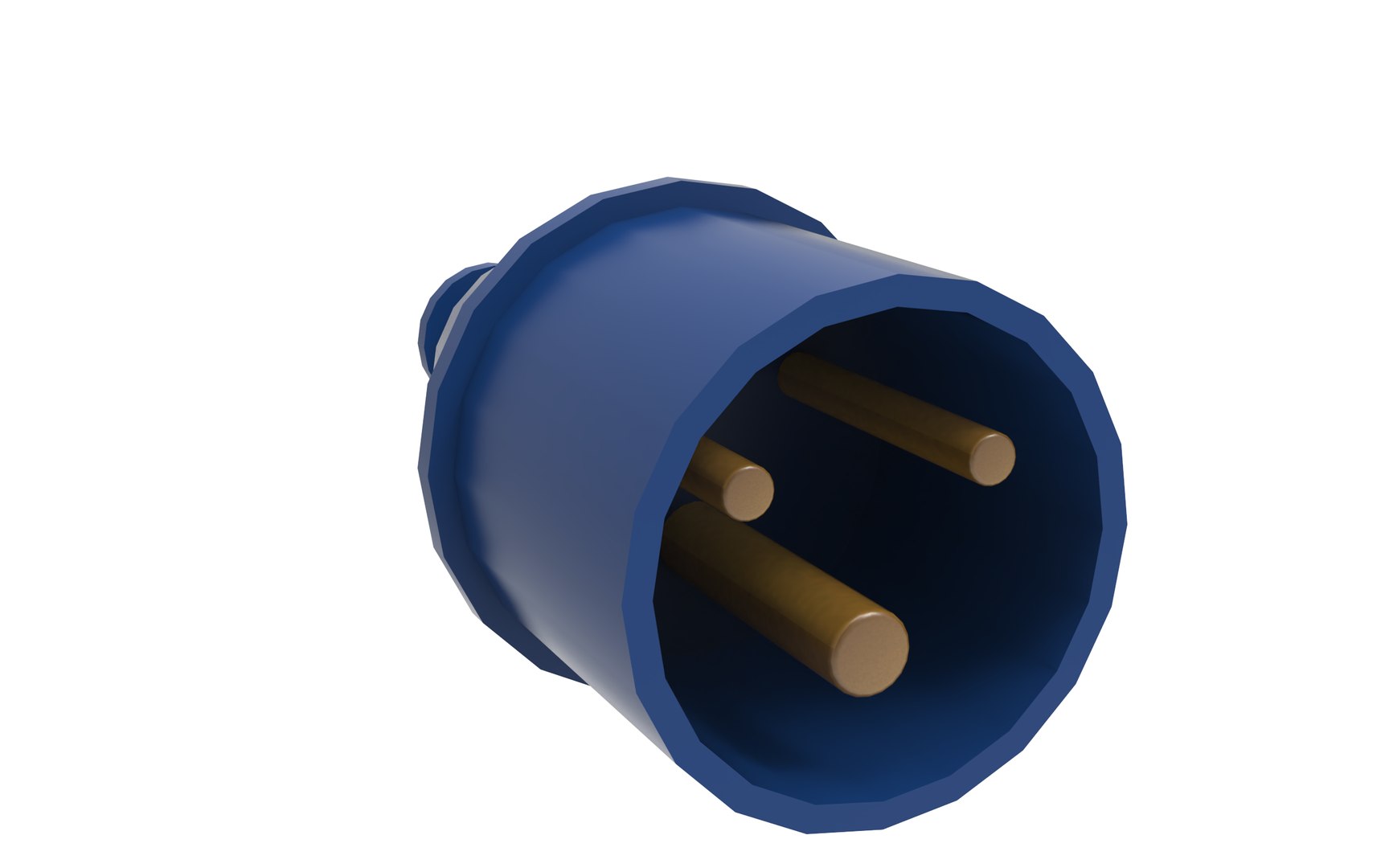 Single Phase Plug 3D Model - TurboSquid 2133581