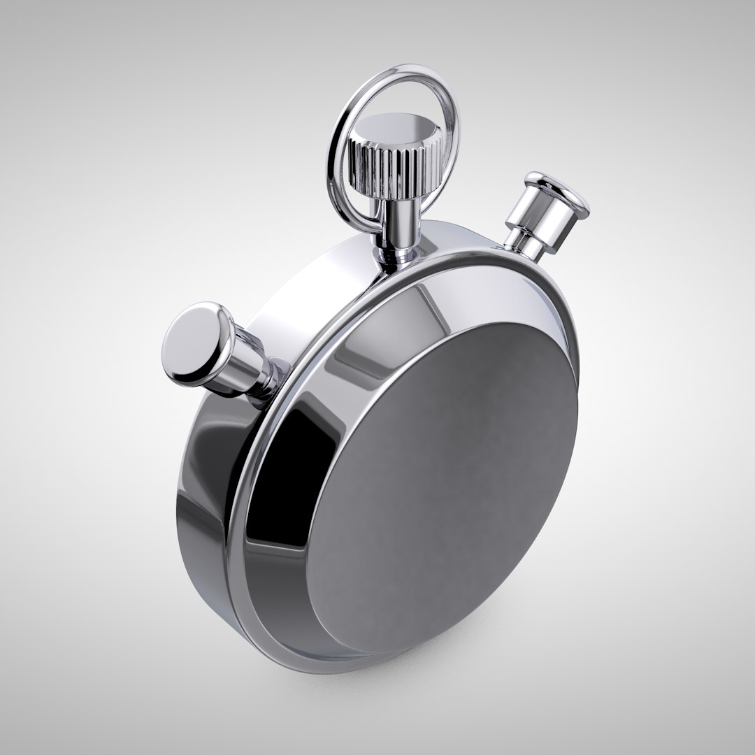 3d Model Stopwatch Stop Watch