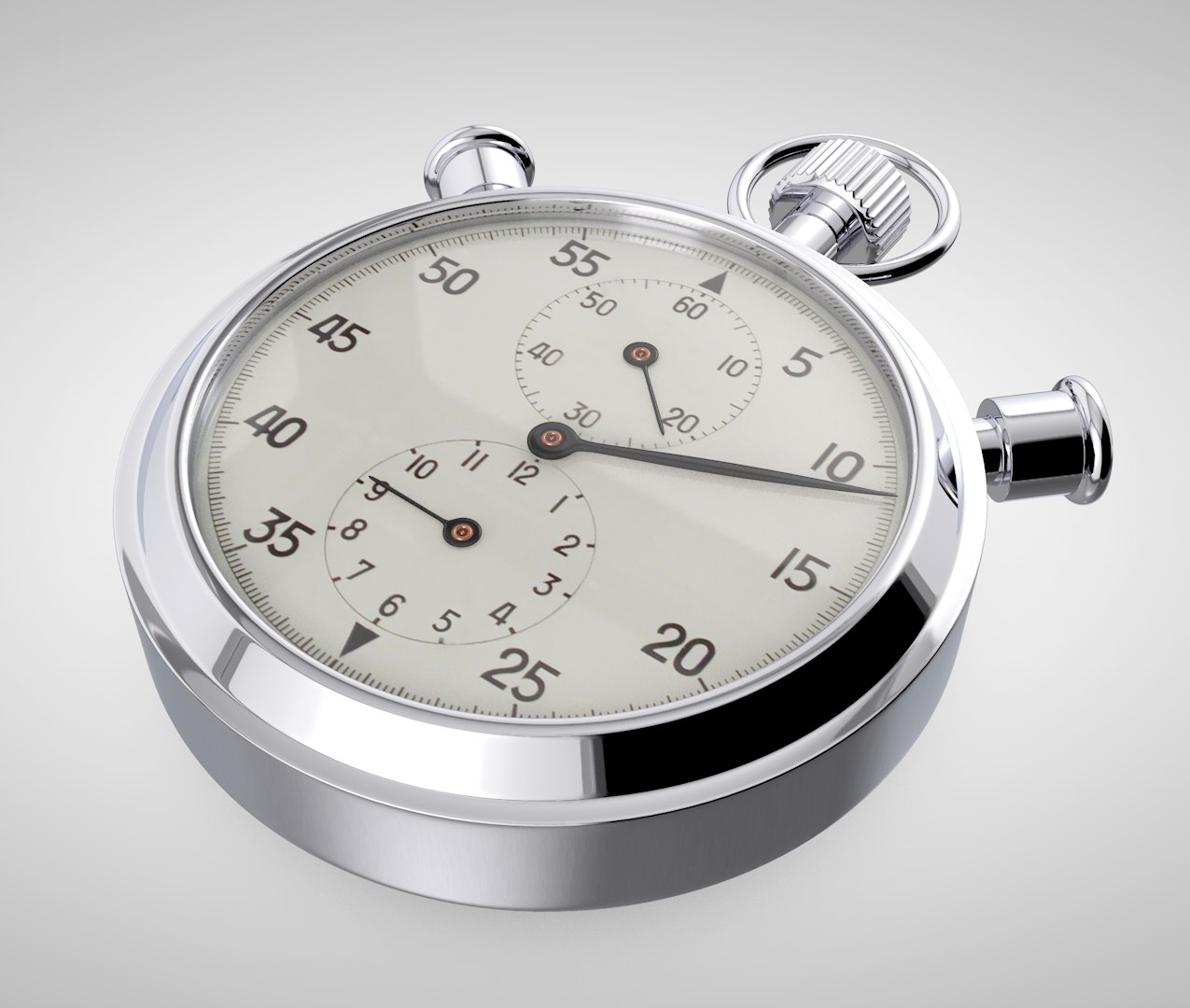 3d Model Stopwatch Stop Watch