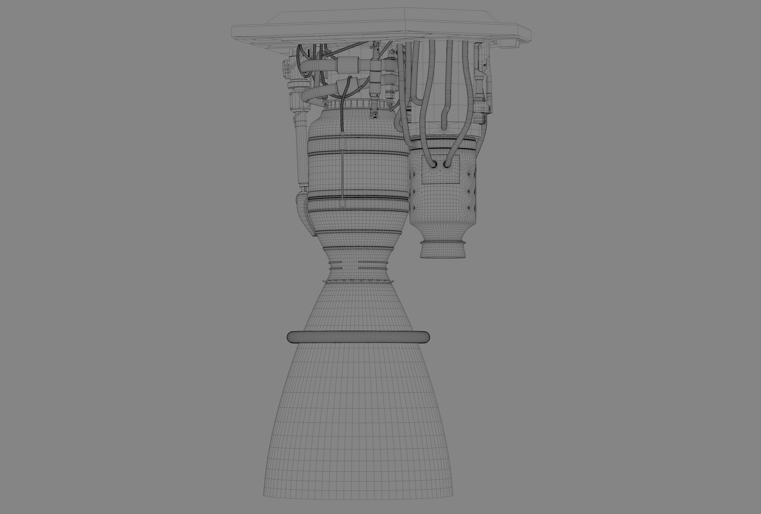 3D Rocket Engine - TurboSquid 1729239