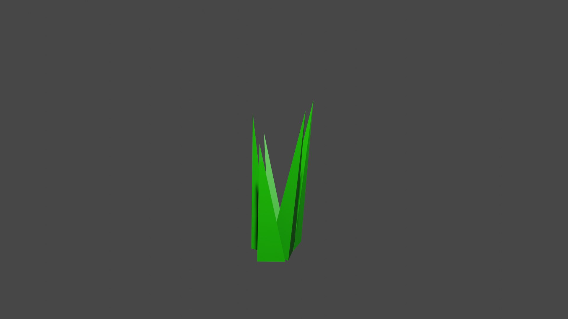 3D Low Poly Grass Model Model - TurboSquid 2346506
