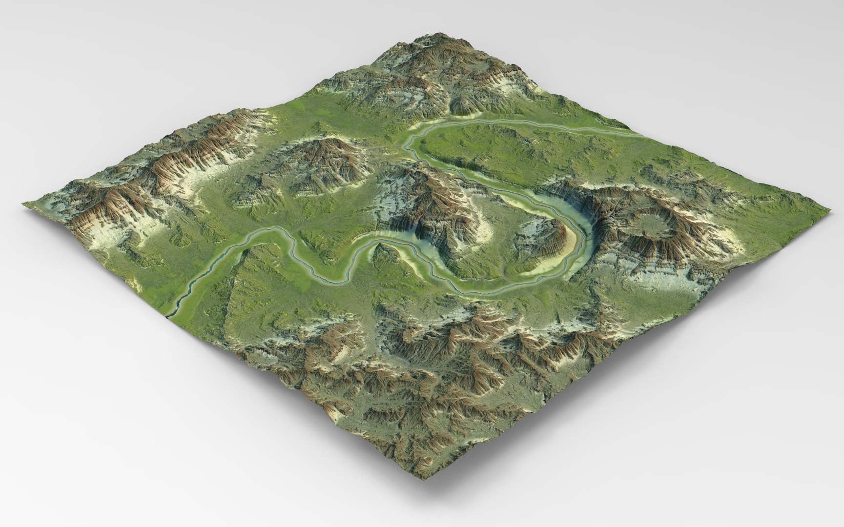 3D Games Terrain - TurboSquid 1476096